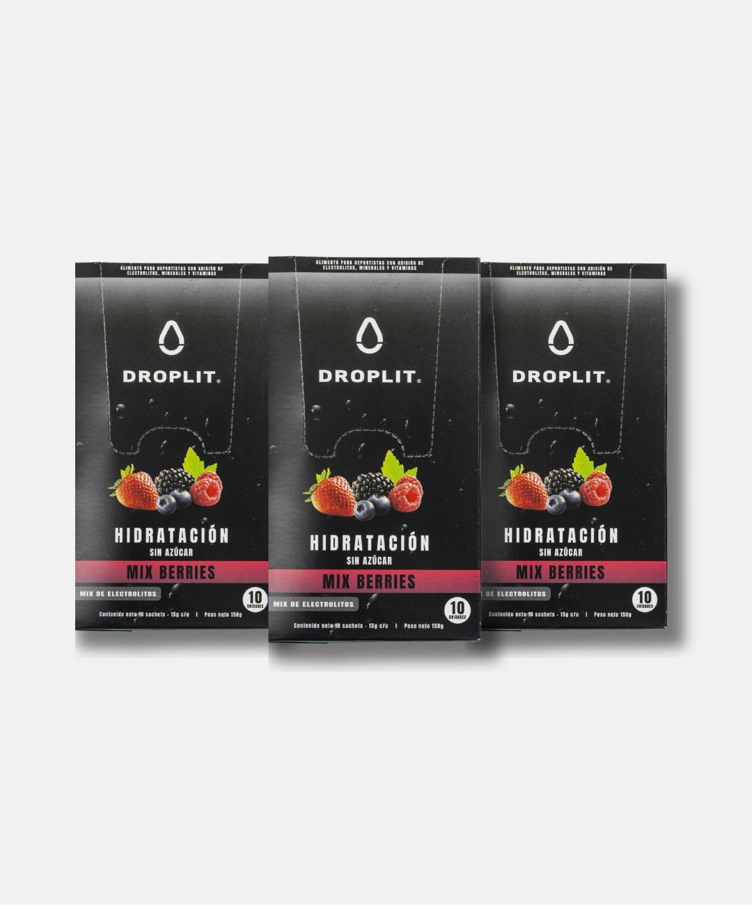 Electrolitos Mix Berries 30 unidades - 35% OFF – DROPLIT
